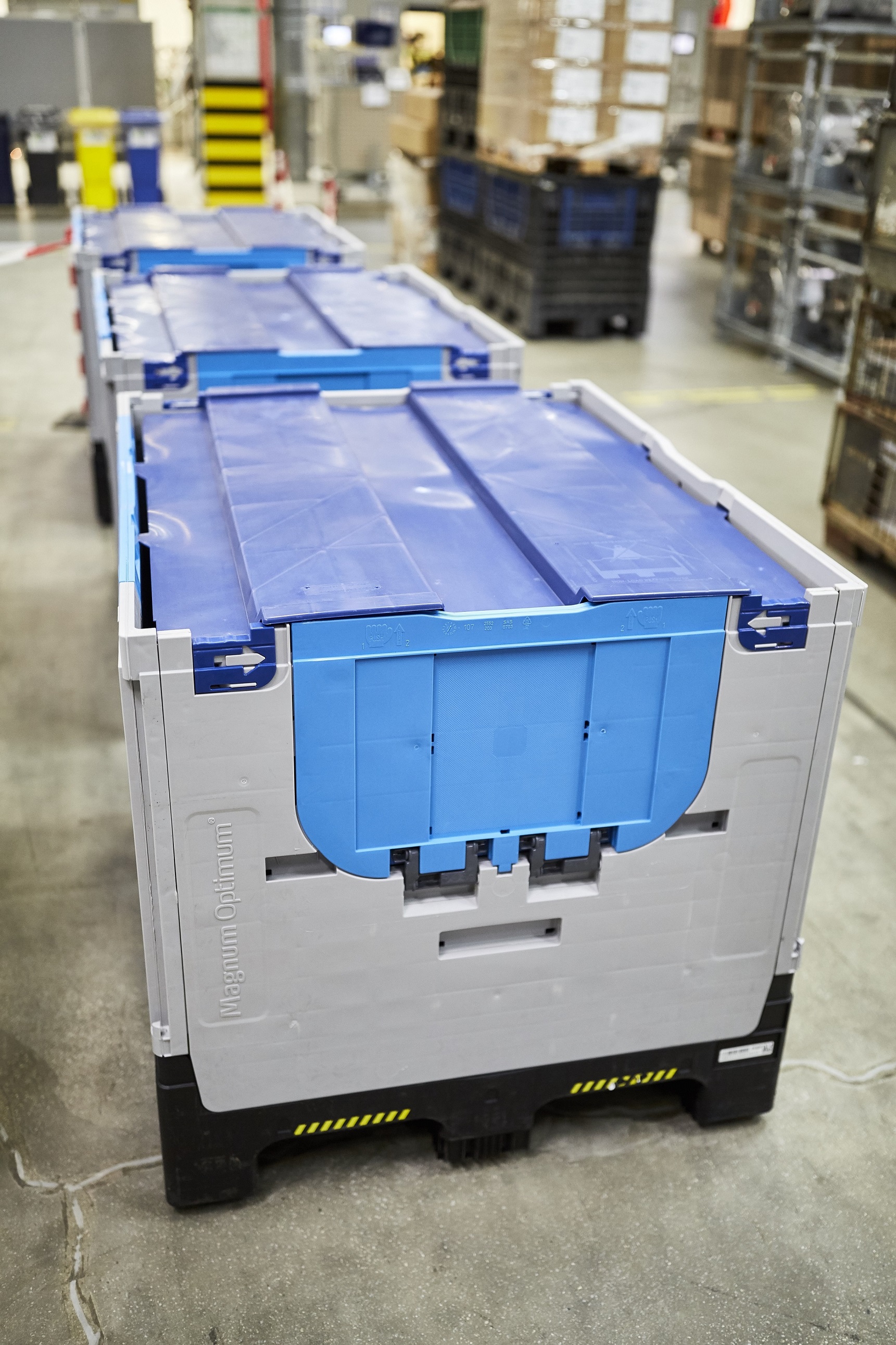 CHEP’den Katlanabilir Plastik Konteyner